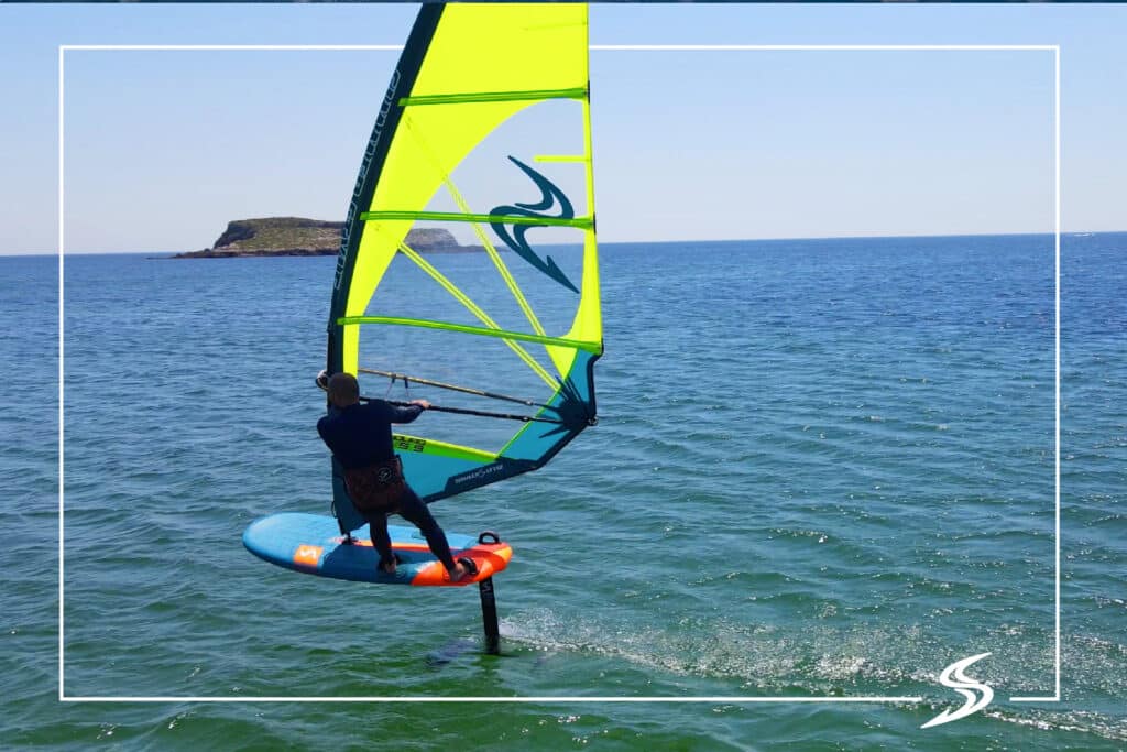 New Performance Foil Windsurfing Board - Simmer Style